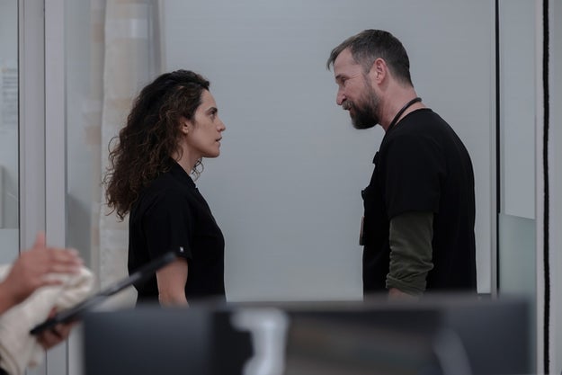 The Pitt star Sepideh Moafi shut down feud rumors with Noah Wyle