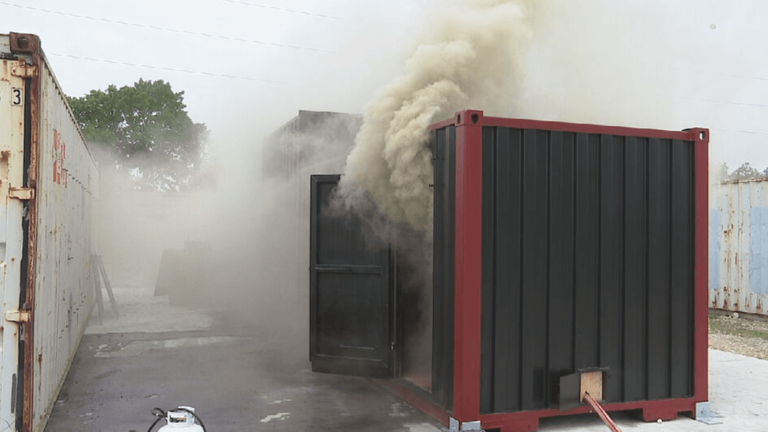 Orange Beach Fire Rescue adds flashover simulator to expand firefighter ...