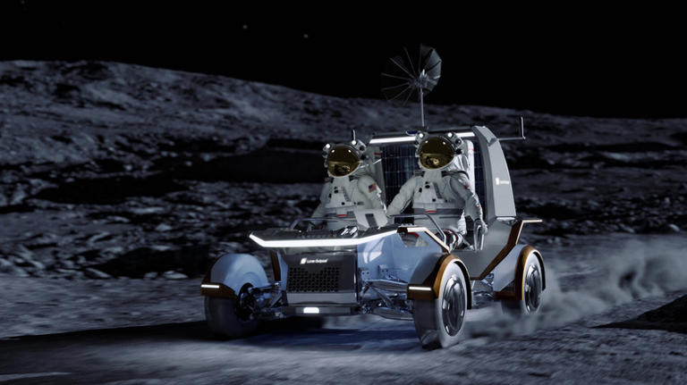NASA unveils next generation of moon cars as plans for a permanent ...