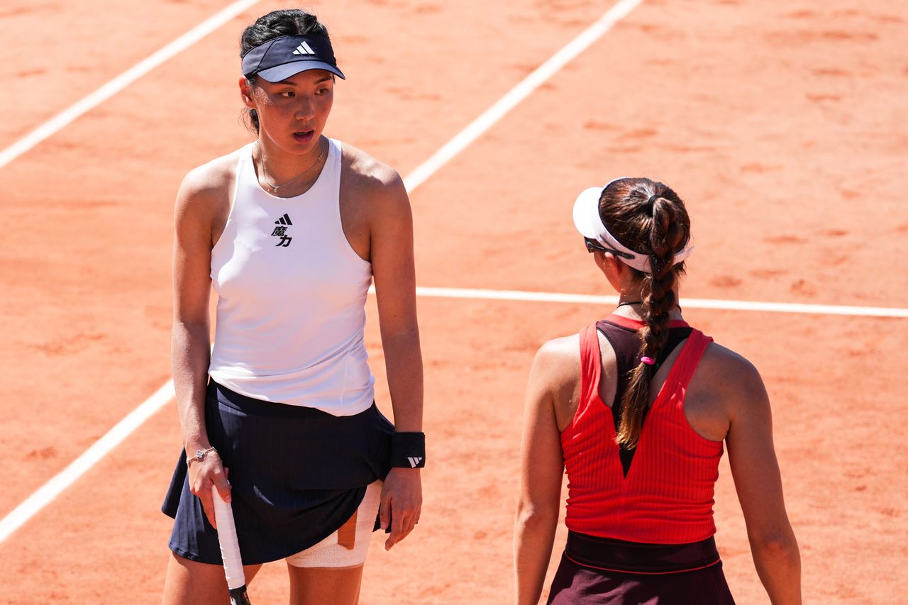 China's Wang Xinyu and Germany’s Tamara Korpatsch share tense exchange ...