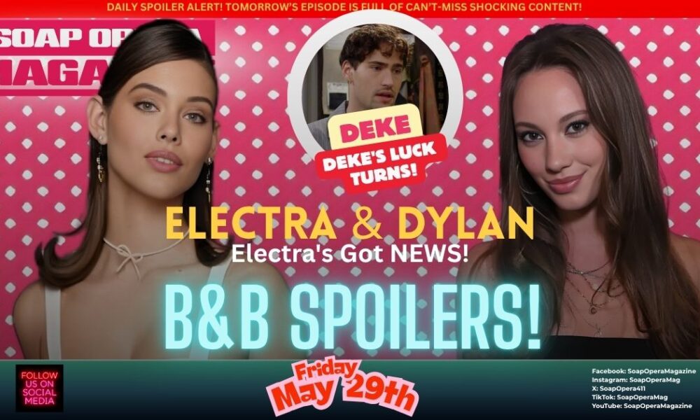 Bold and the Beautiful spoilers – Friday, May 29: Electra Forrester ...