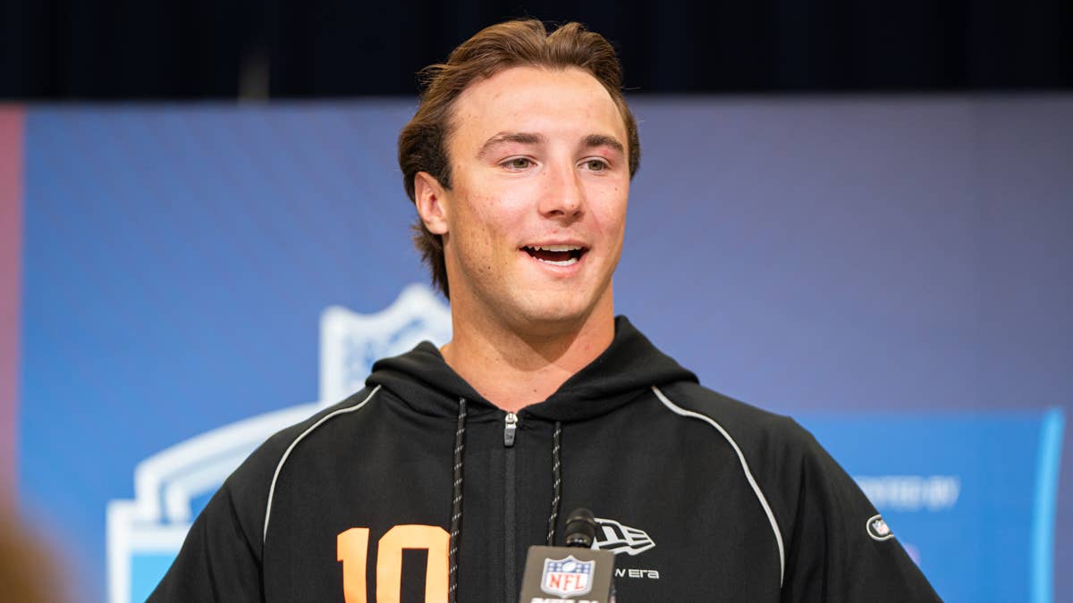 Cade Klubnik competes for Jets backup QB spot as team begins OTAs
