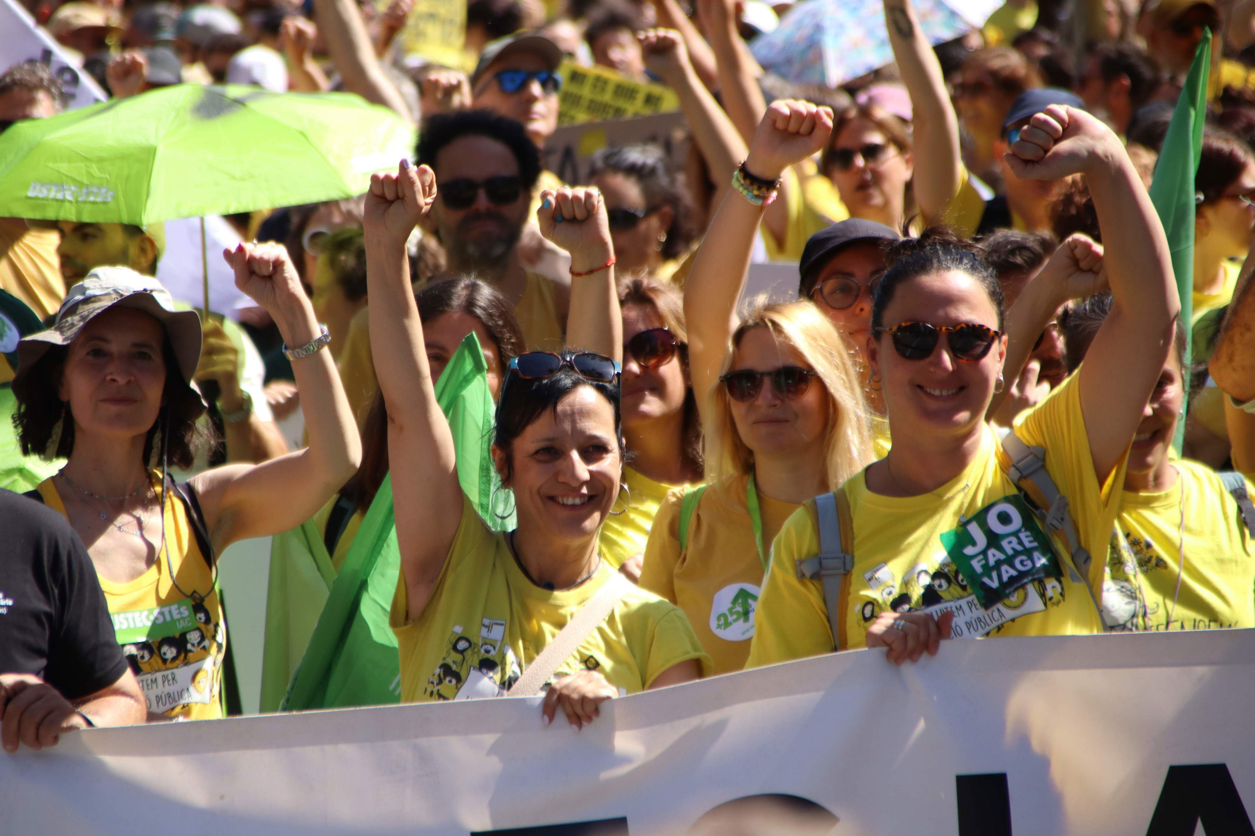¿Crees que los docentes lograrán doblegar al Govern?