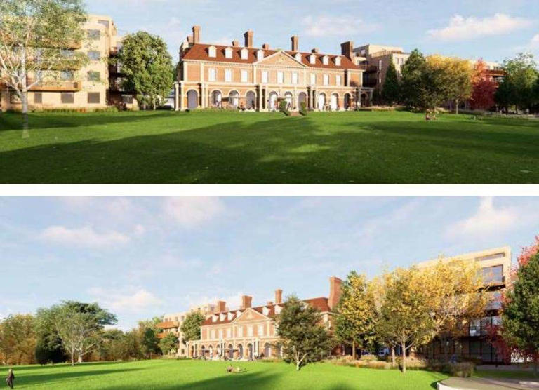 Flat plans for former Bromley Civic Centre and Bromley Palace ...