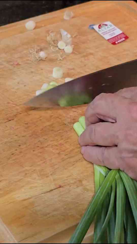 Preparing ingredients for Blackstone beef and broccoli stir-fry