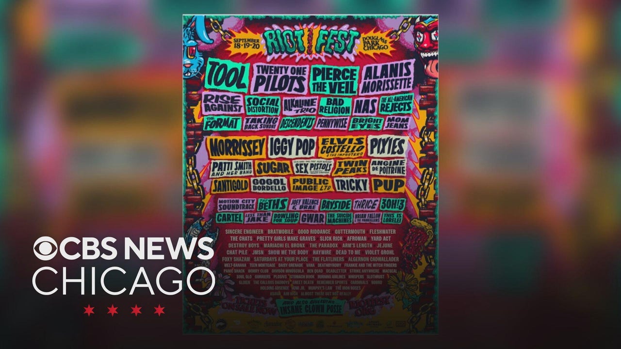 Riot Fest 2026 lineup announced