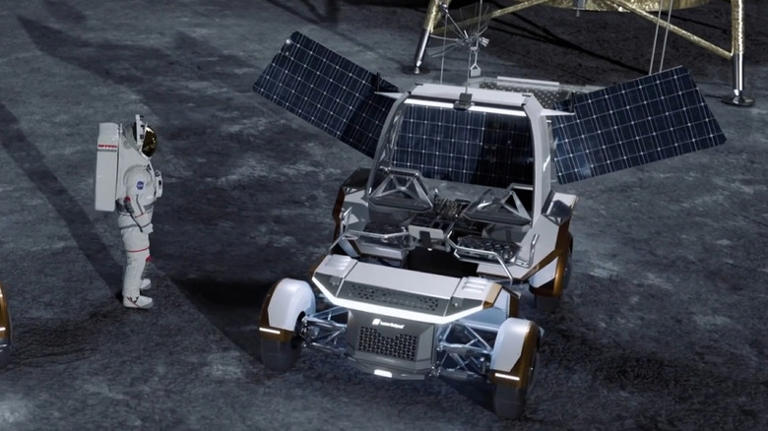 NASA unveils next generation of moon cars as plans for a permanent ...