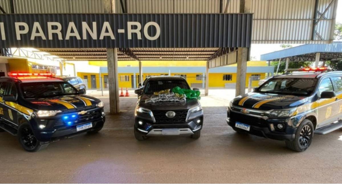PRF apreende 11 kg de haxixe em abordagem na BR-364