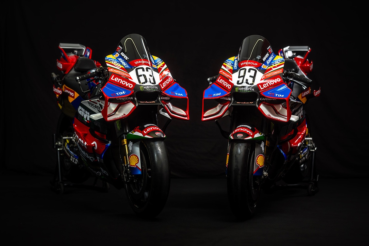 MotoGP | Ducati al Mugello con una livrea ispirata alla collezione 100 ...