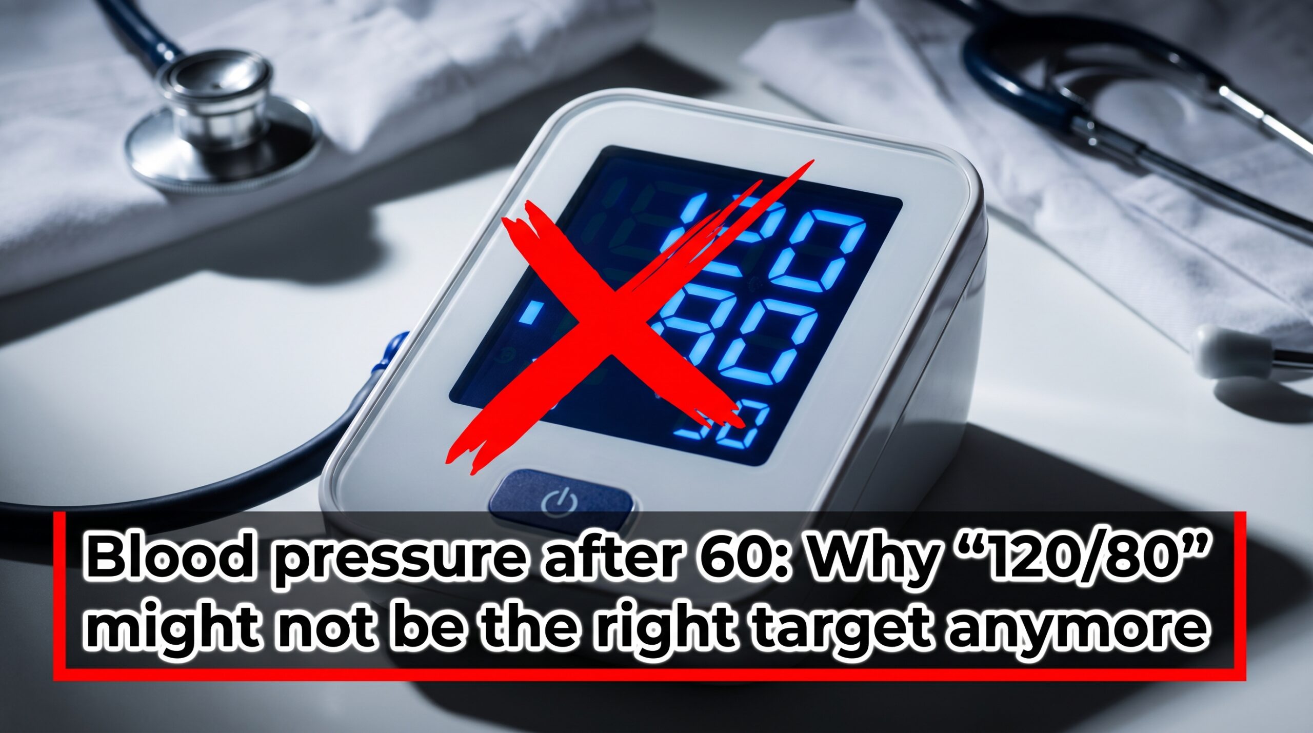 Blood pressure after 60: Why 120/80 might not be the right target anymore