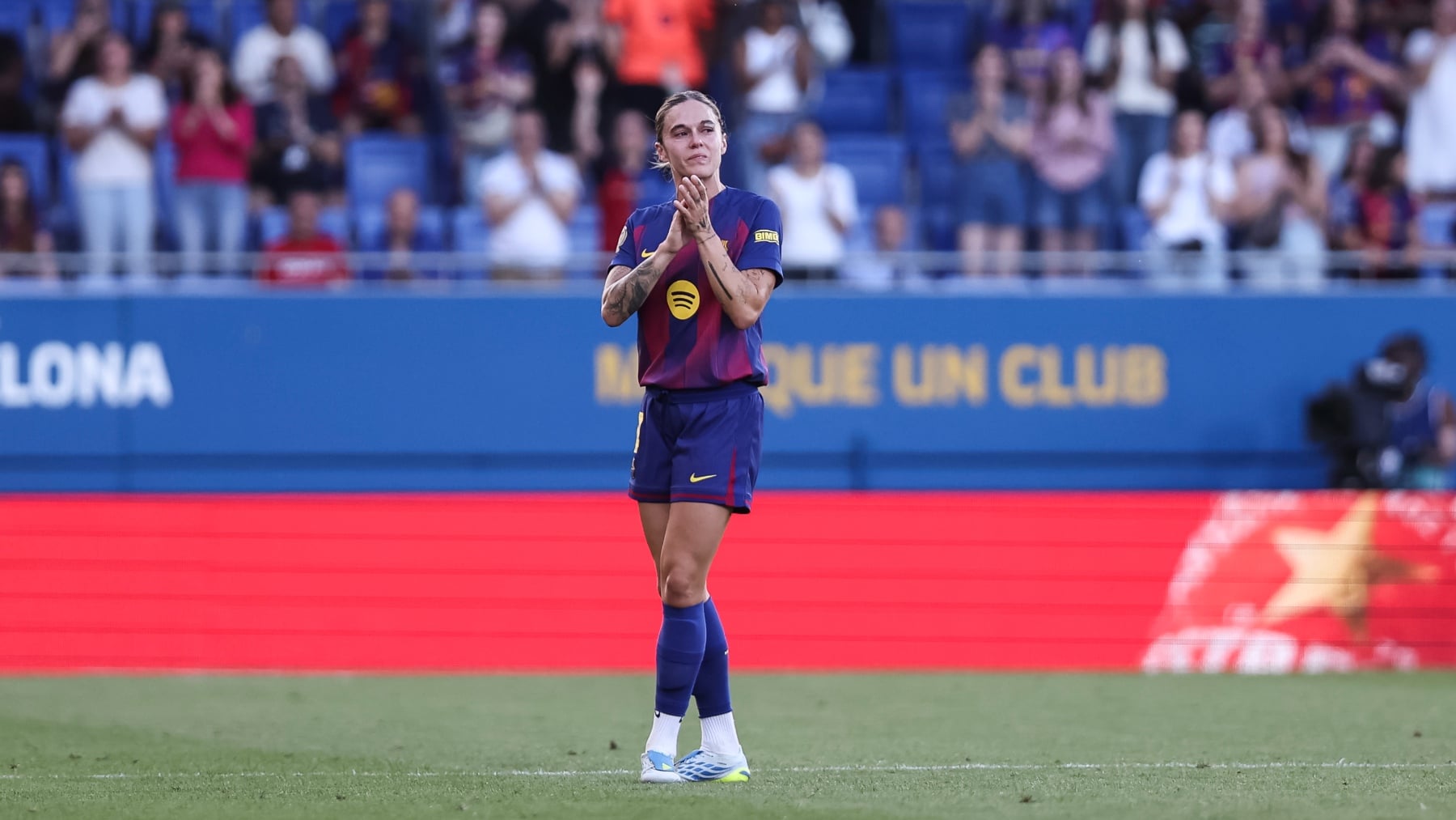 El Barcelona despide a Mapi León como una leyenda y sin mención a su ...