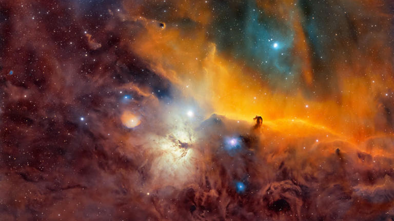 Astrophotographer spends 115 hours capturing Horsehead Nebula with ...