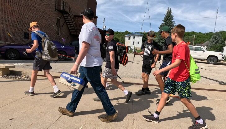Students trade textbooks for fishing lures, travel during Central’s May ...