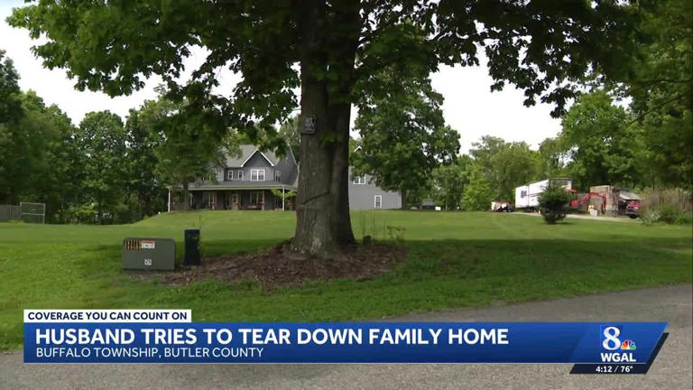 Pa. man facing charges after allegedly attempting to tear down his home ...