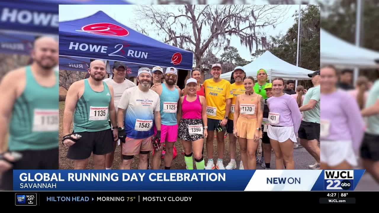 Global Running Day celebration set for Saturday in Daffin Park