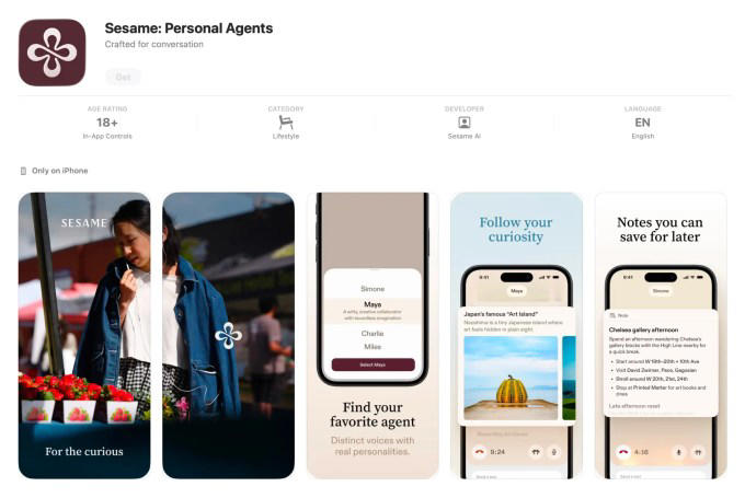 Sesame, the conversational AI startup from Oculus founders, launches ...