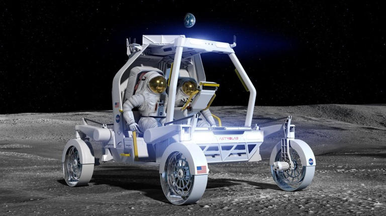 NASA unveils next generation of moon cars as plans for a permanent ...