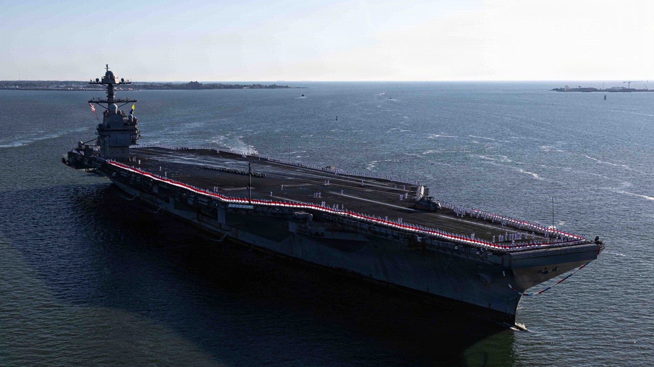 The USS Gerald R Ford has a new job: Floating nuclear power plant