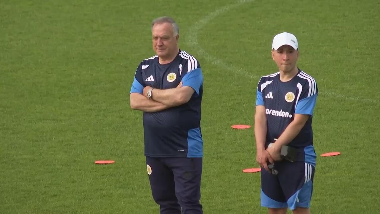 With veteran Dick Advocaat at the helm, debutants Curacao take to the field