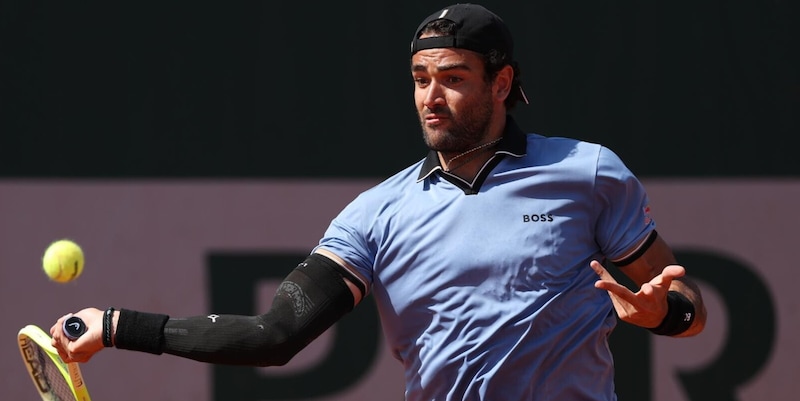 Berrettini diretta Roland Garros: segui la sfida con Rinderknech di ...