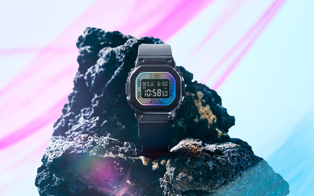 Casio unveils two XG collaboration G-Shock watches with rainbow vapor glass