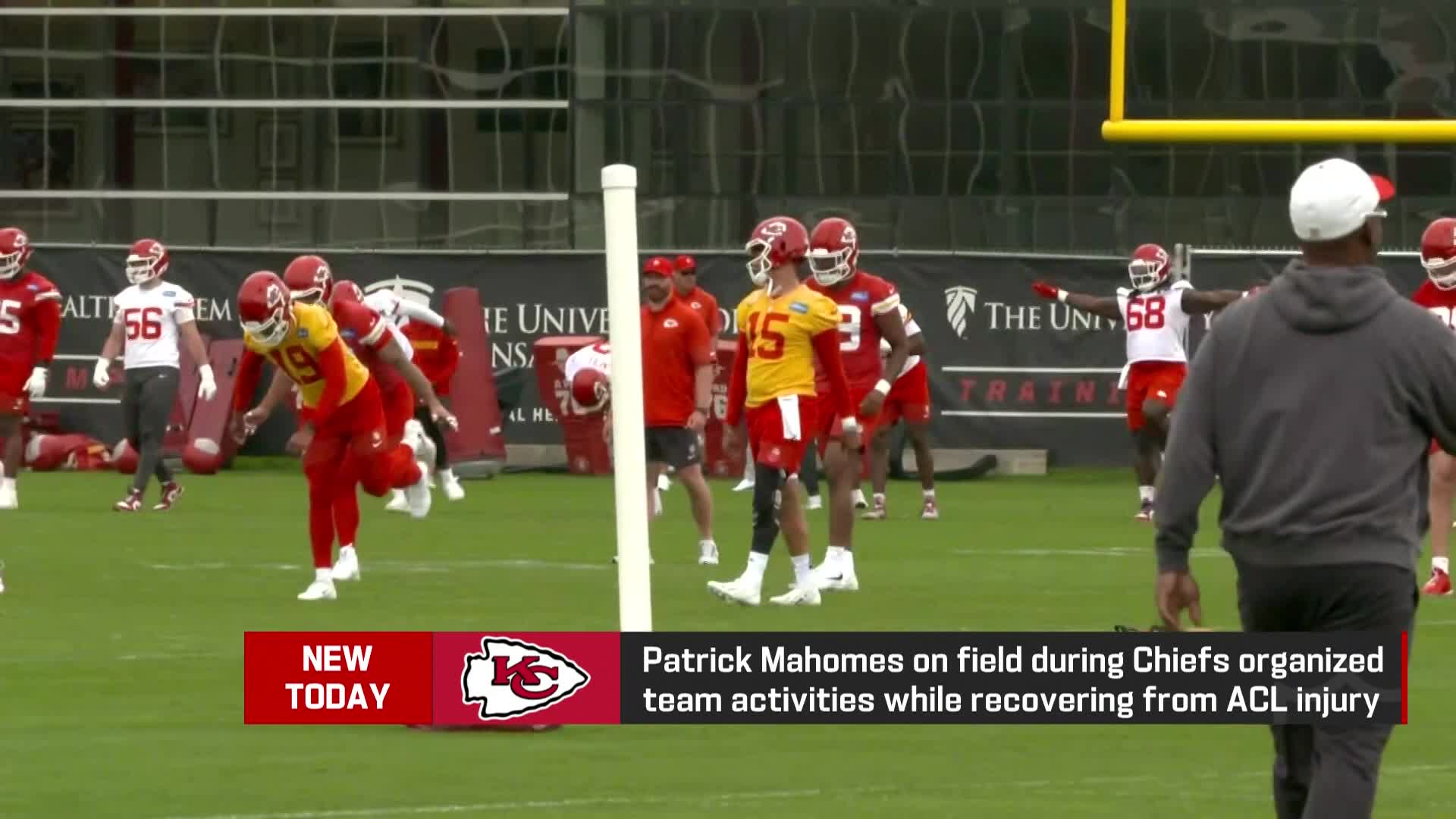 Patrick Mahomes addresses state of his ACL and LCL rehab as of May 28, 2026