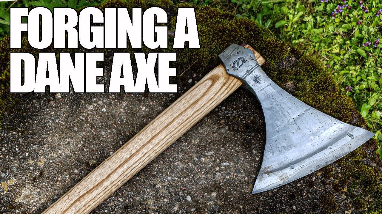 I tried forging a Viking dane axe 🪓