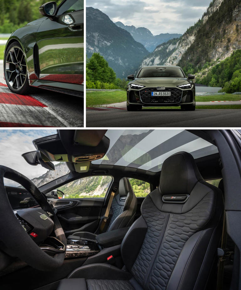 Slide ruler: The new Audi RS5 loves to go sideways