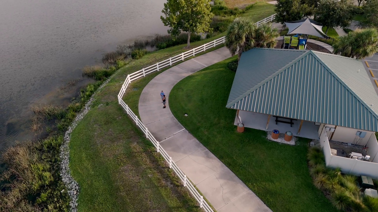 Aerial view of Florida captured by drone