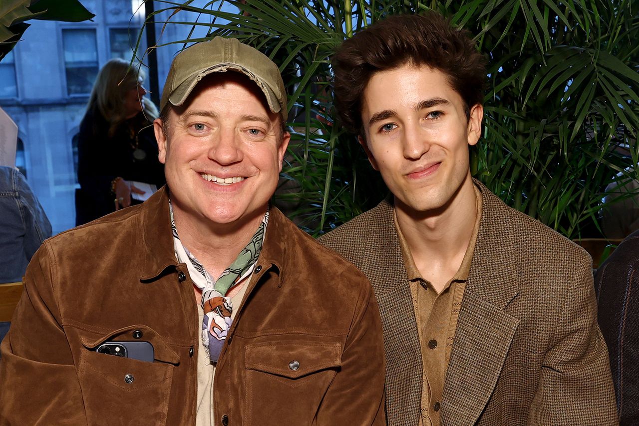 Meet Brendan Fraser's 3 children, Griffin, Holden and Leland