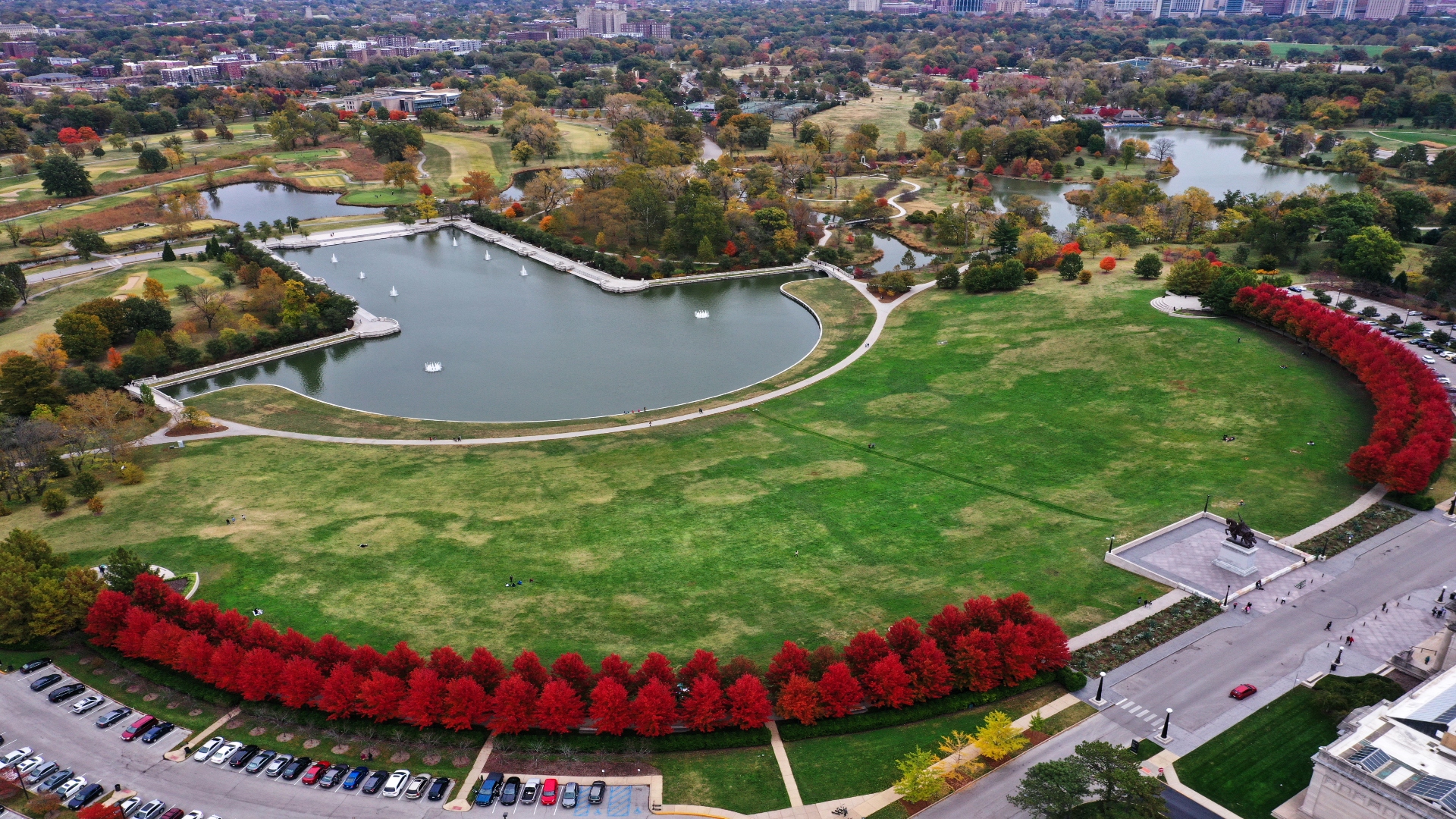 In the United States, this urban park is almost twice the size of ...
