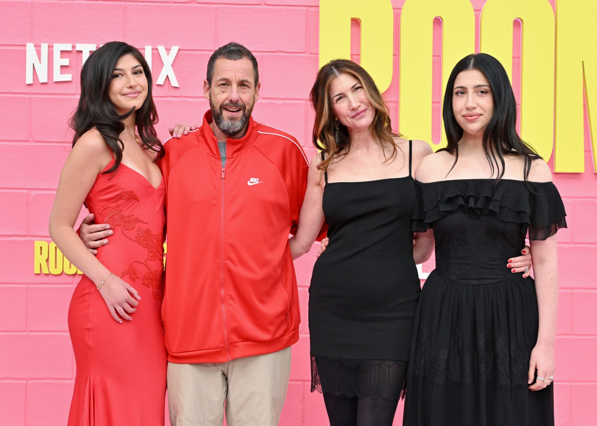 Adam Sandler’s red carpet outfit divides fans with Owen Wilson film ...