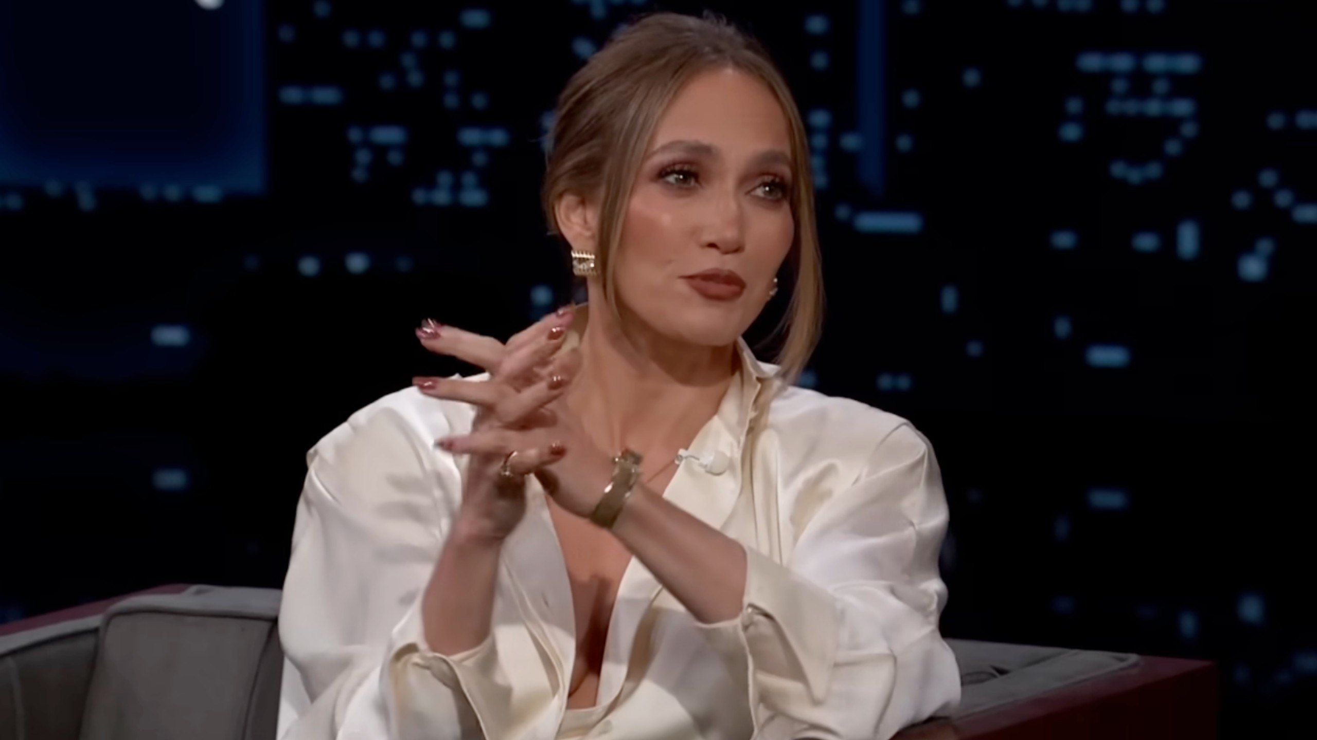 Jennifer Lopez fights tears as she reveals both her twins are moving ...