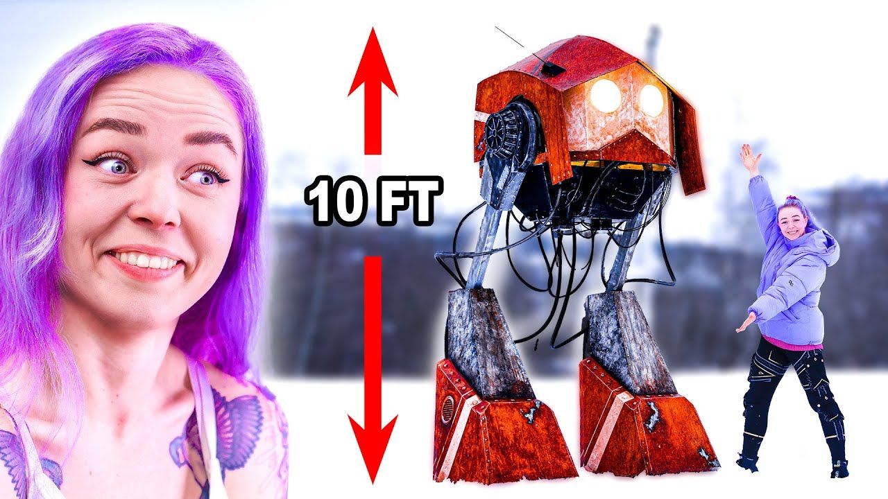 Building a massive robot in 20 days