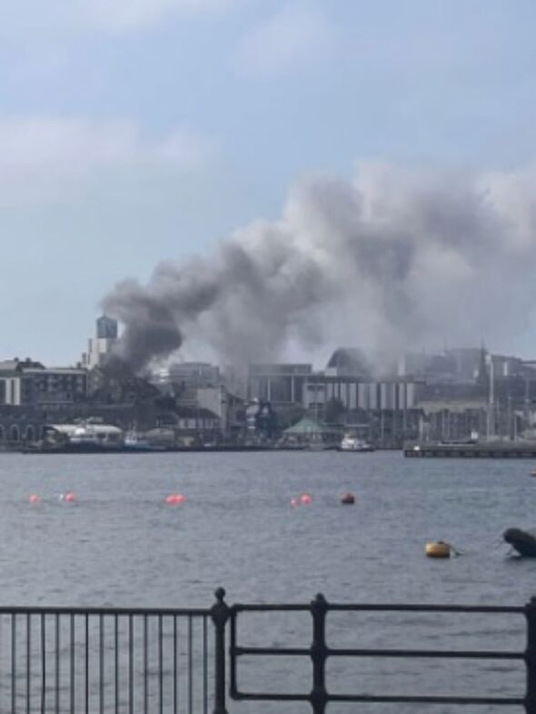 Plymouth fire recap: Huge blaze in Barbican area with smoke seen for miles