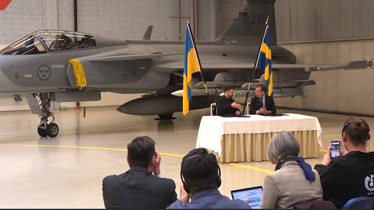 Sweden prepares donation of up to 16 Gripen C/D fighter jets to Ukraine