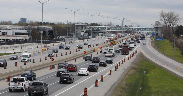 Highway 417 construction in Ottawa is now butting into Nepean