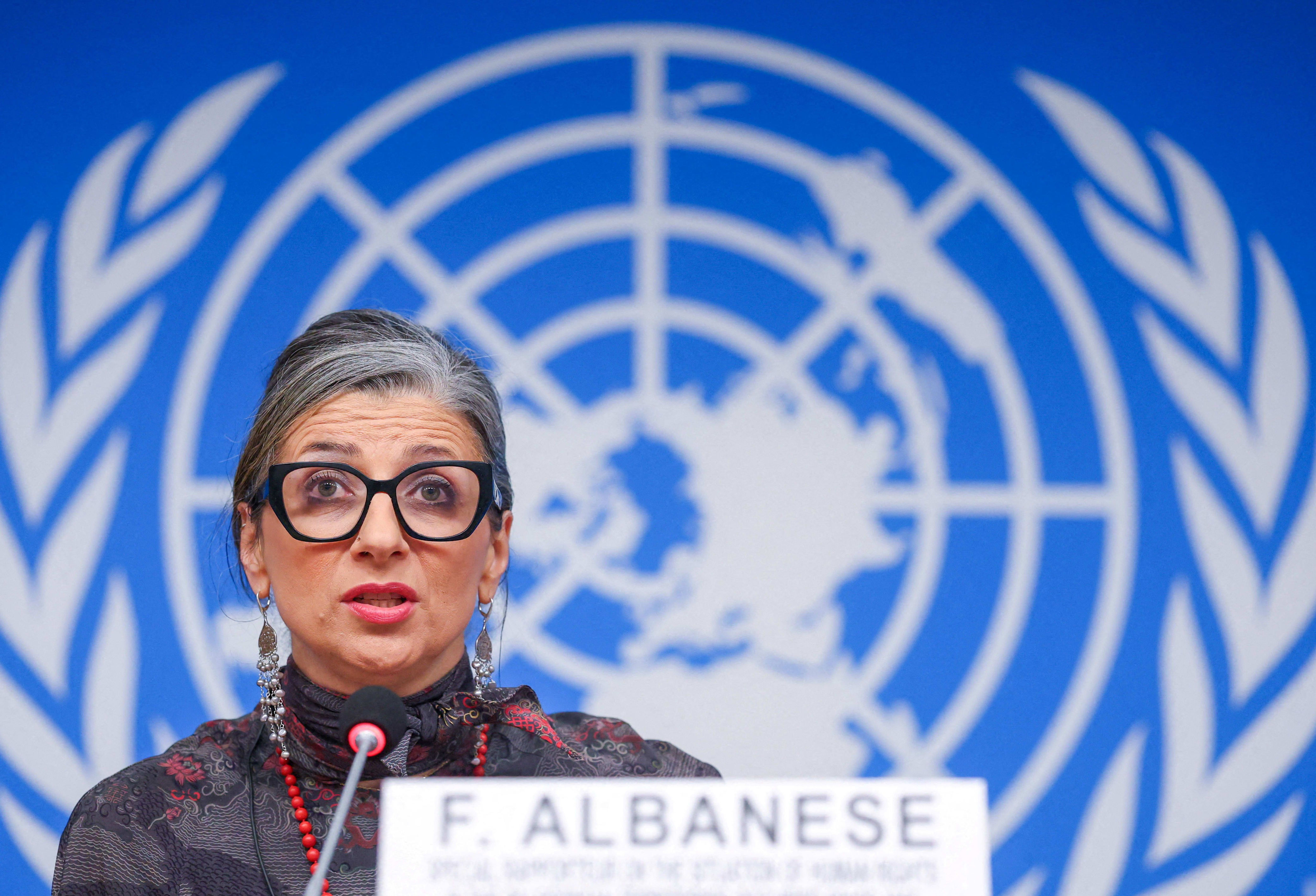 UN rapporteur Albanese resanctioned by the US Treasury amid legal challenge