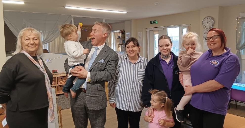 Maths programme at Brighouse nursery helping children and staff build ...