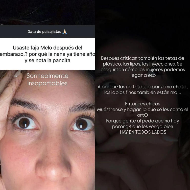 Despegándome de mi pareja: la polémica frase de Melody Luz que reavivó ...
