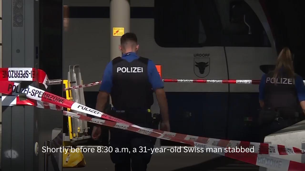 Police say a man stabbed and wounded 3 people at a Swiss train station ...