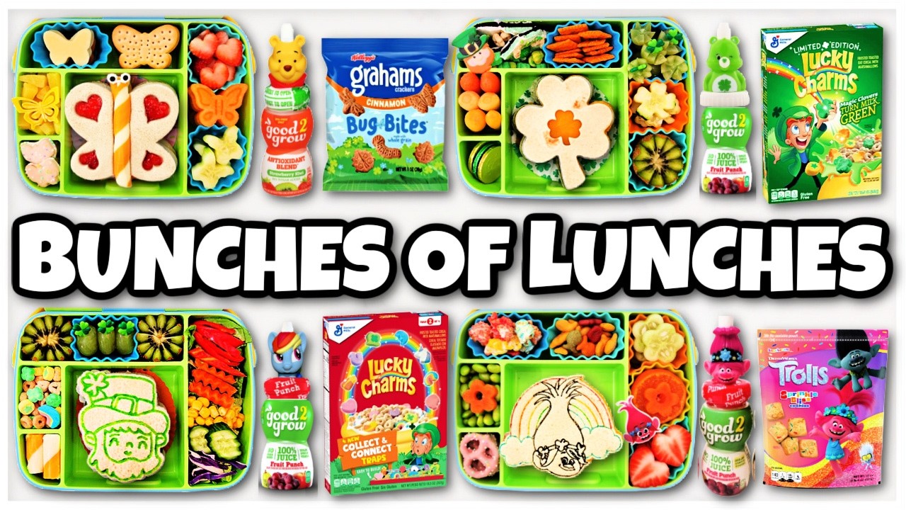 I can't believe these lunch ideas!🍱