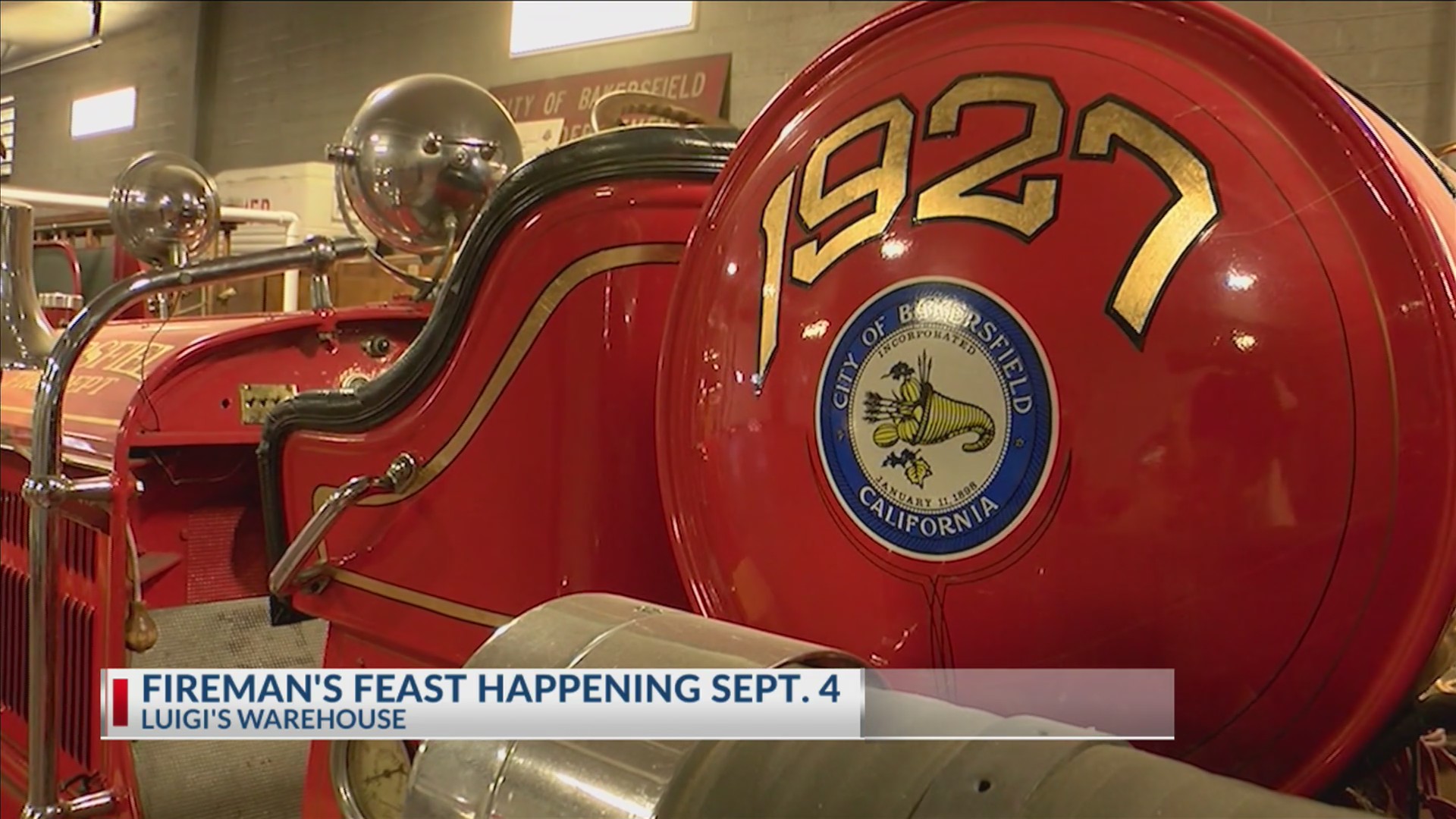 Battalion Chief Tim Ortiz discusses the Fireman's Feast and the ...