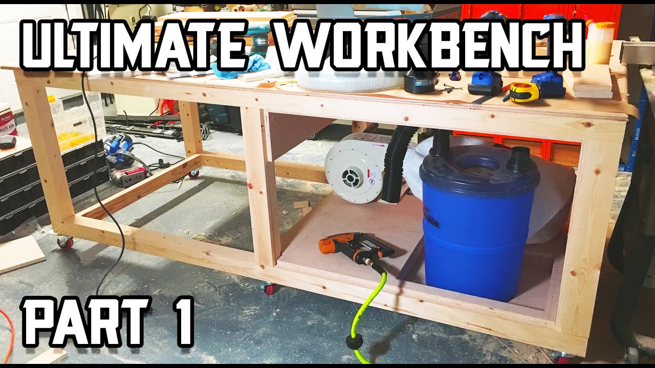 I built the ultimate workbench: here's how!