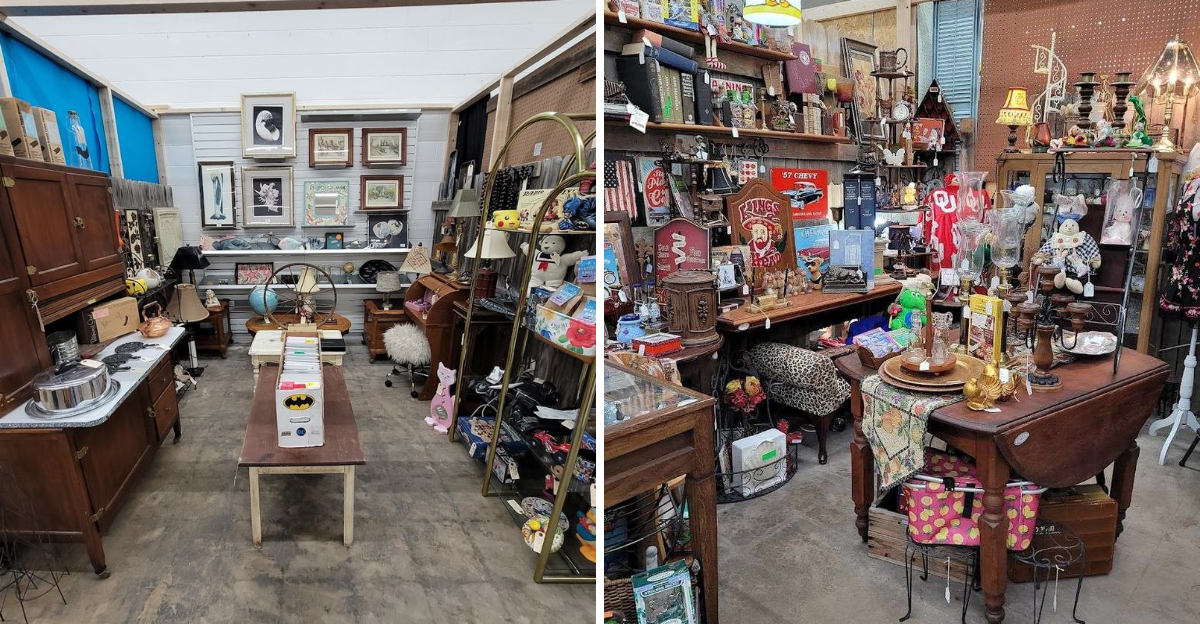 This Oklahoma market is a maze of booths where every turn leads to one ...