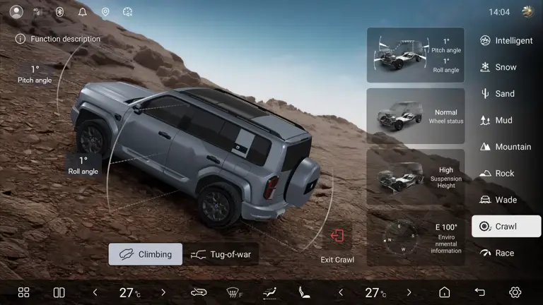 Denza B5, B8 software update boosts off-road, towing abilities over the air