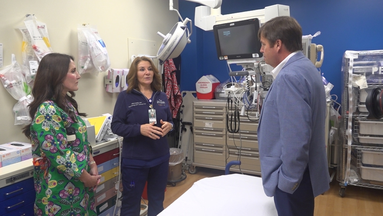 Rep. Dale Strong visits Huntsville Hospital, announces federal funding