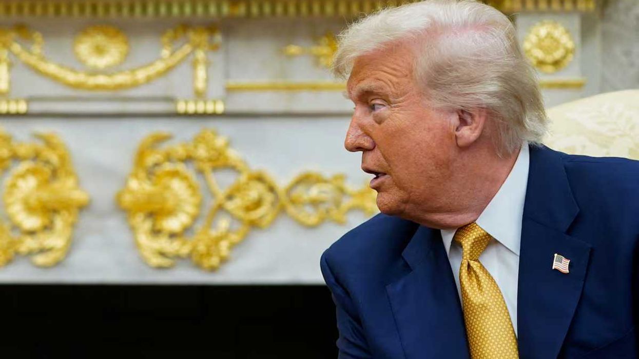 Trump dodges rules in rush to douse DC horse statues with gold