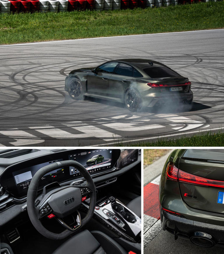 Slide ruler: The new Audi RS5 loves to go sideways