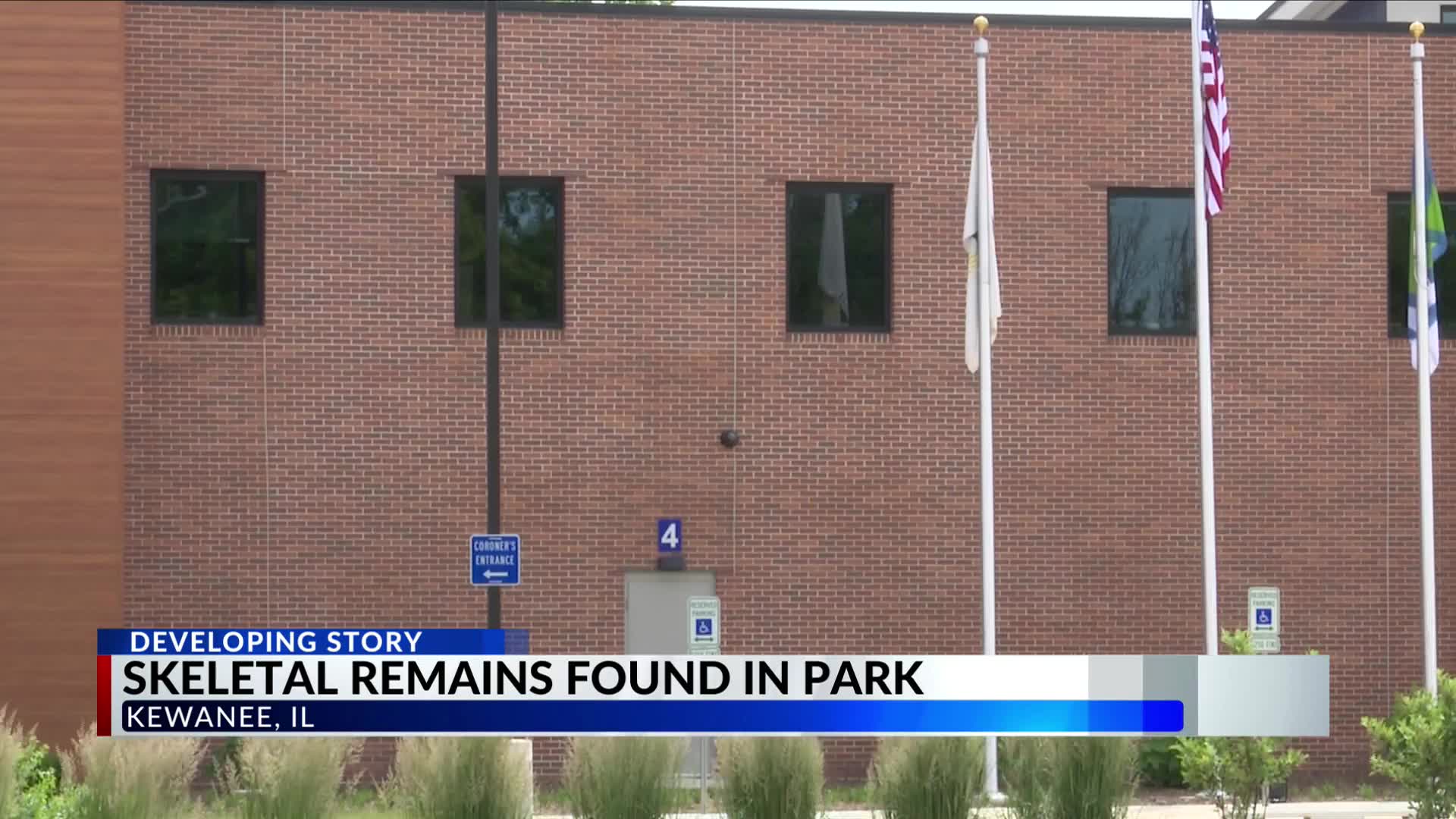 Possible human remains discovered in Kewanee park